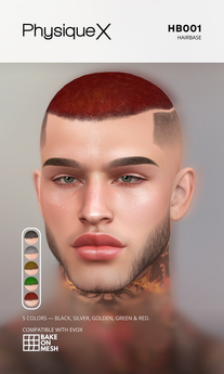 Second Life Marketplace - Physique X - HB001 Hairbase - BOM | FATPACK | Unpacker